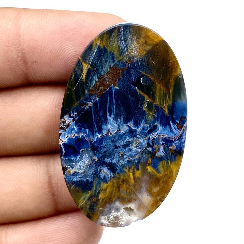 High Quality Pitersite Cabochon, Multi Fire Pietersite Gemstone, Oval ...