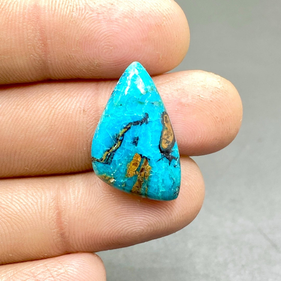 Beautiful Blue Opalina Cabochon, Tumbled Shape Gemstone, Polished ...