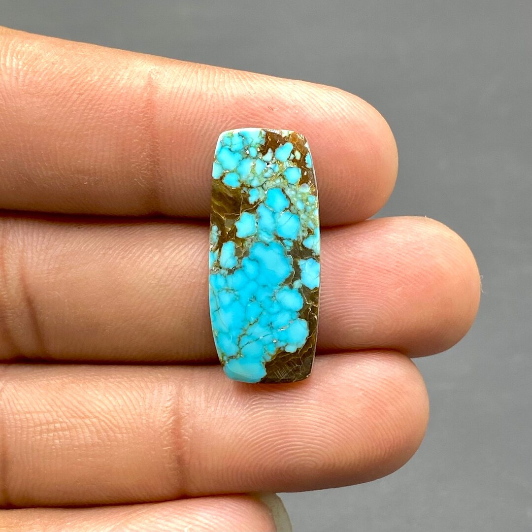100% Natural Number Eight Turquoise Cabochon, Nevada Number 8 Turquoise ...