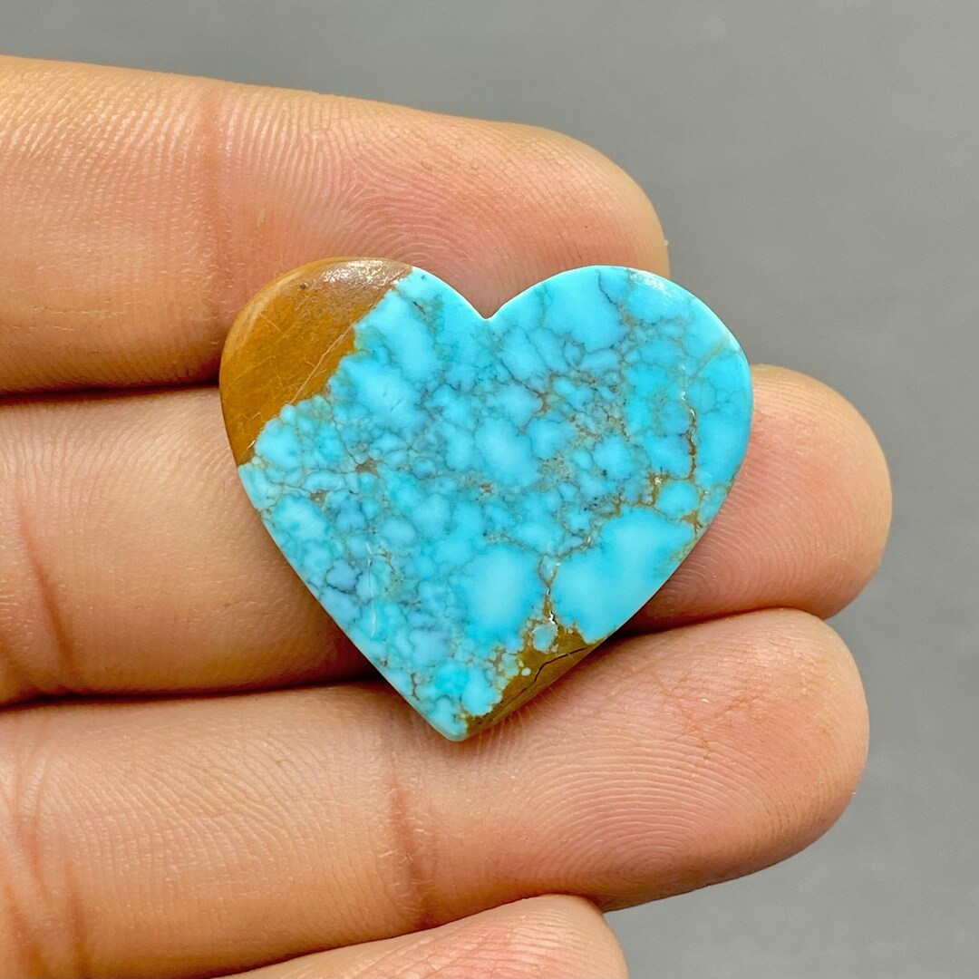 100% Natural Number Eight Turquoise Cabochon, Nevada Number 8 Turquoise ...
