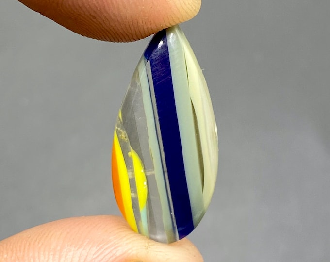 Californian Surfite Cabochon, Cornish Surfite Gemstone, Pear Shape ...