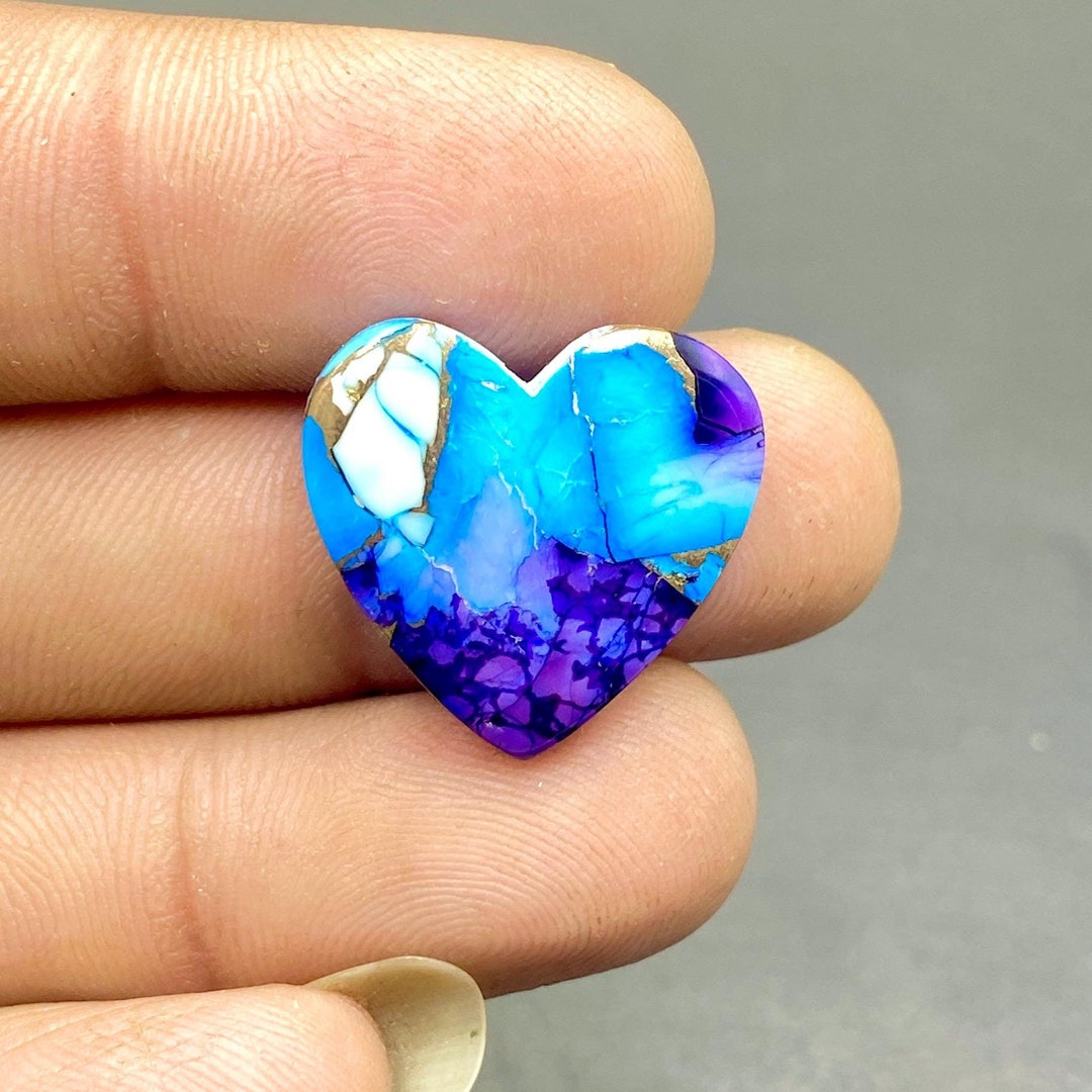 Violet Azure Rose Spiny Oyster Shell Turquoise, Kingman Dahlia ...