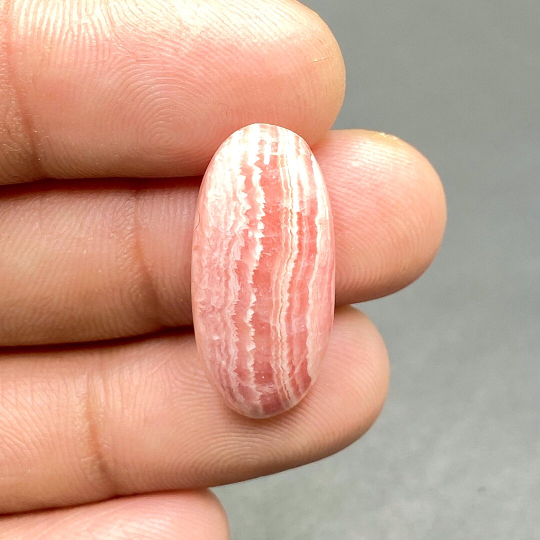 Rhodochrosite Cabochon, Natural Rhodochrosite Gemstone, Handmade ...