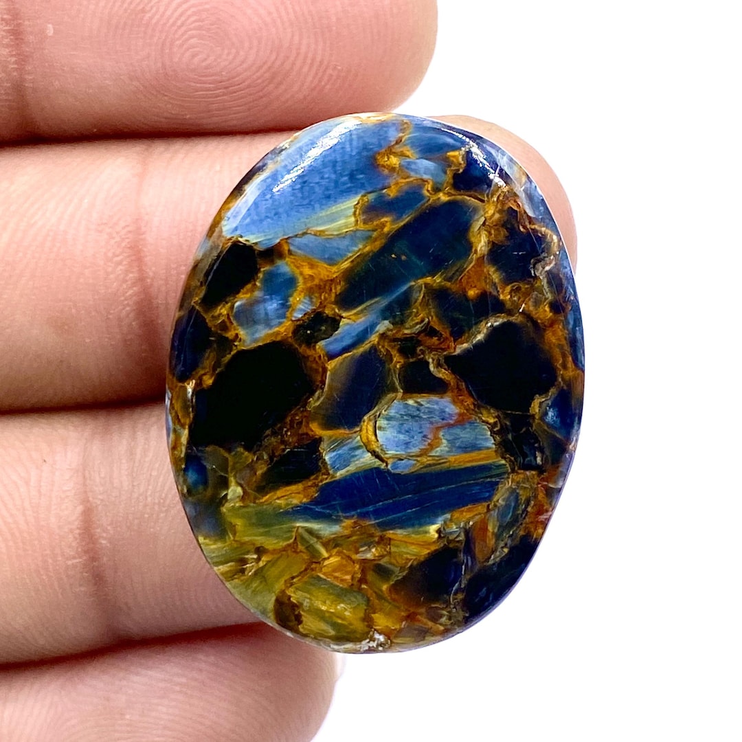High Quality Pitersite Cabochon, Multi Fire Pietersite Gemstone, Oval ...