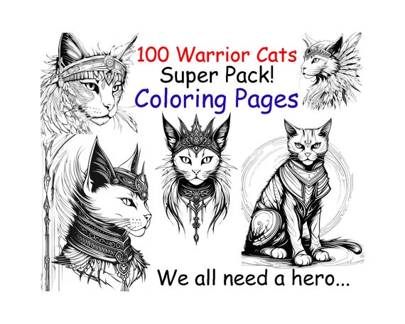 Warrior Cats Coloring Pages For Kids