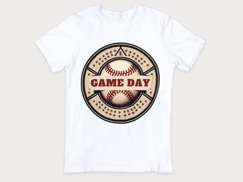 Baseball PNG, Game Day Baseball PNG, Baseball Shirt Design PNG ...