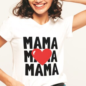 Mom SVG, Mama SVG Shirt Design, Mama SVG Png, Sublimation Design for ...