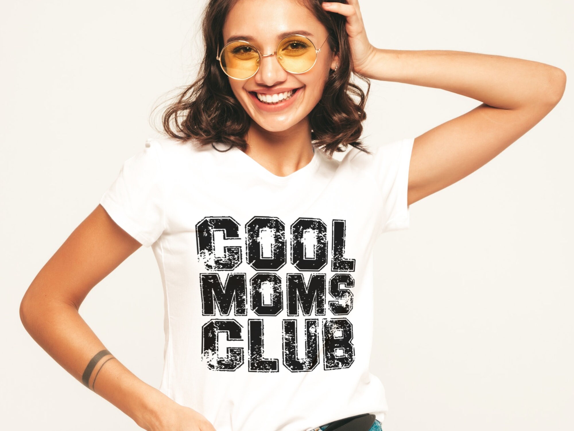 Mom Shirt Design, Cool Moms Club SVG, Moms Club PNG, Mother's Day SVG ...