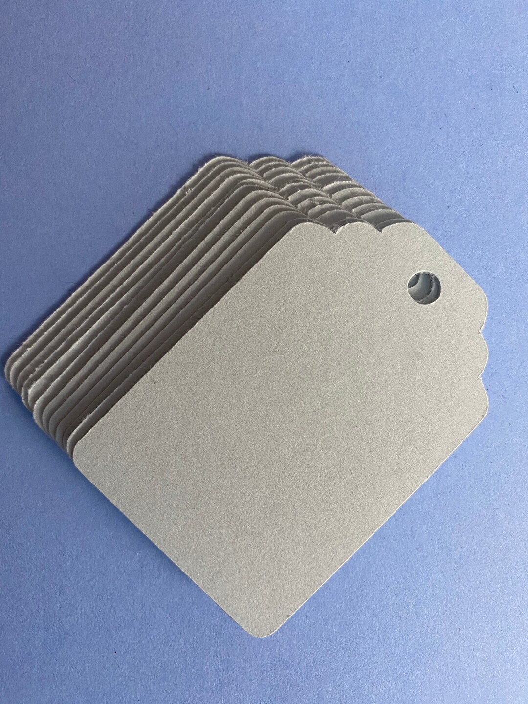 30 Pale Grey 300GSM Blank Tags Labels - Etsy
