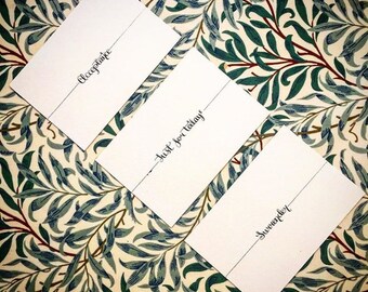 A5 Handwritten Modern Calligraphy go Placidly 2 - Etsy