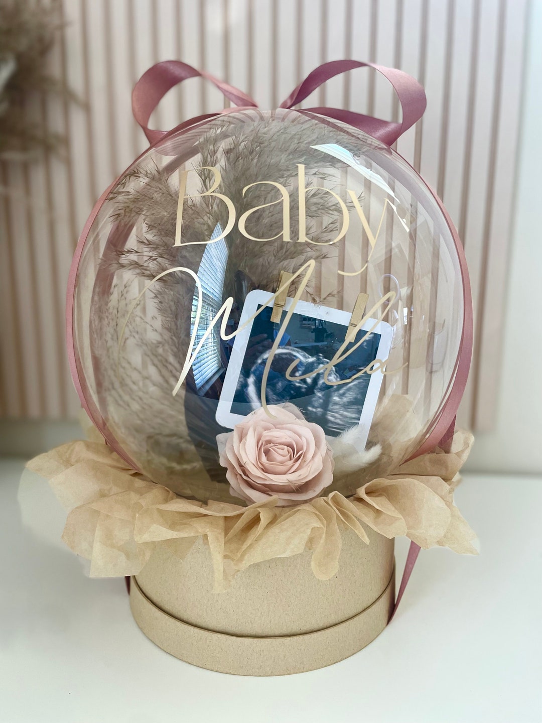Baby Shower Gift Balloon, Balloon Gift Baby,baby Reviling Bobo Balloon ...