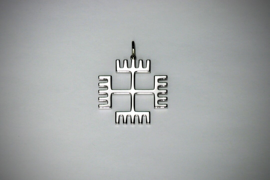 Hands of God Necklace Stainless Steel Pendant Hands of God Symbol Logo ...