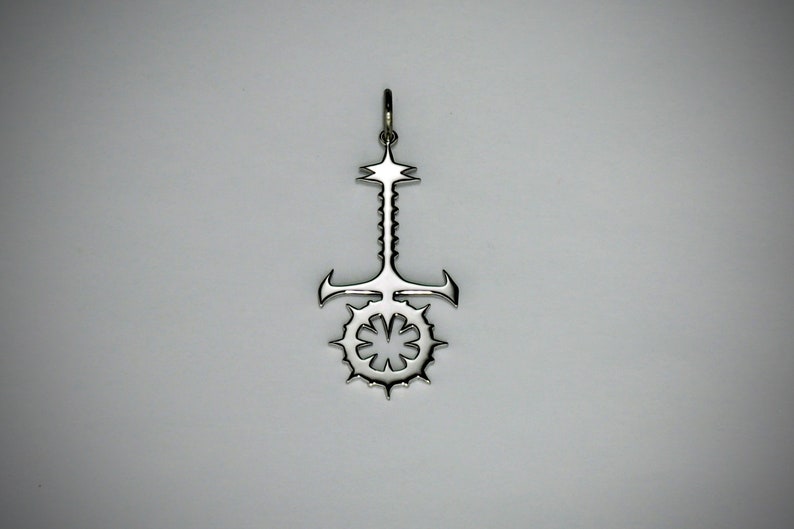 Vampire Cross Necklace Stainless Steel Pendant Vampire Ankh - Etsy