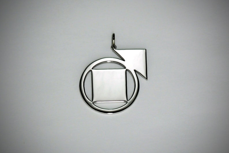 Vampire Cross Necklace Stainless Steel Pendant Vampire Ankh - Etsy