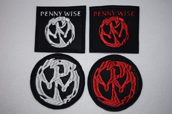 Pennywise Band Patch Embroidered Logo Symbol Punk Rock Skate | Etsy