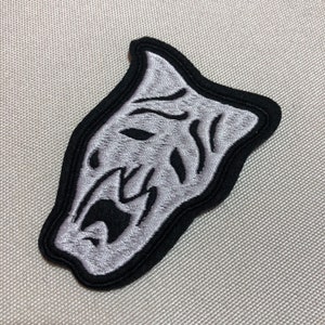 Vampire Cross Patch Embroidered Vampire Ankh Symbol Vampiric Logo ...