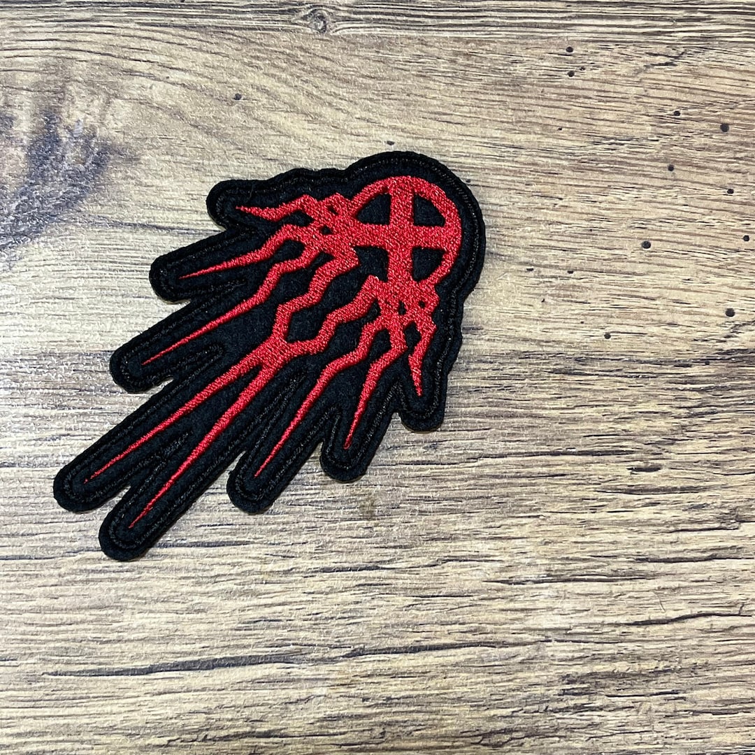 Static-x Band Patch Embroidered - Etsy