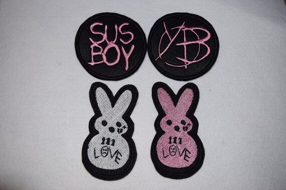 Lil Peep Embroidered Patch Hellboy Emo Rap Traplo Rose Bunny - Etsy Ireland
