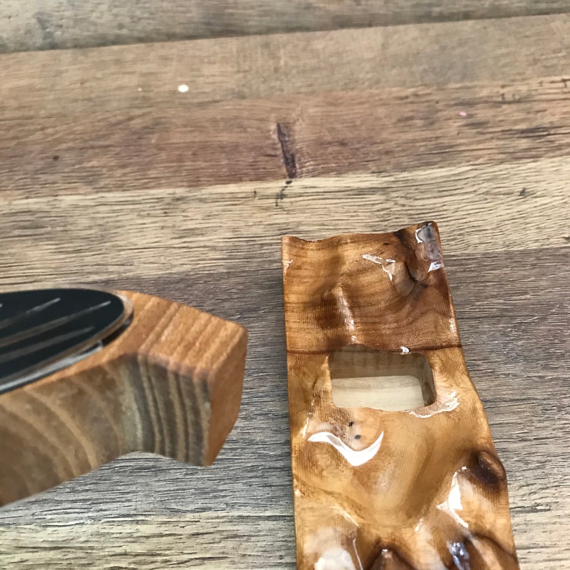 Wooden Coin Bank, Fish Coin Bank, Custom Piggy Bank. Elm Wood. - Etsy
