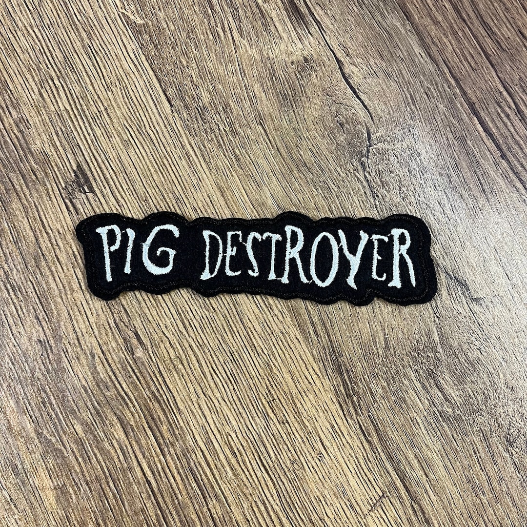 Pig Destroyer Band Patch Embroidered. Patches for Jacket - Etsy