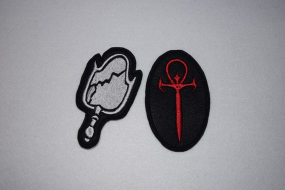 Malkavian Ankh Vampire Patch Embroidered Logo Symbol Vampire | Etsy