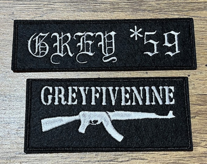 Grey Five Nine G59 Decal for Cars Mirrors Laptops Windows - Etsy