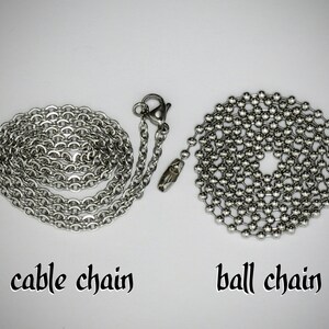 Vampire Cross Necklace Stainless Steel Pendant Vampire Ankh Symbol ...