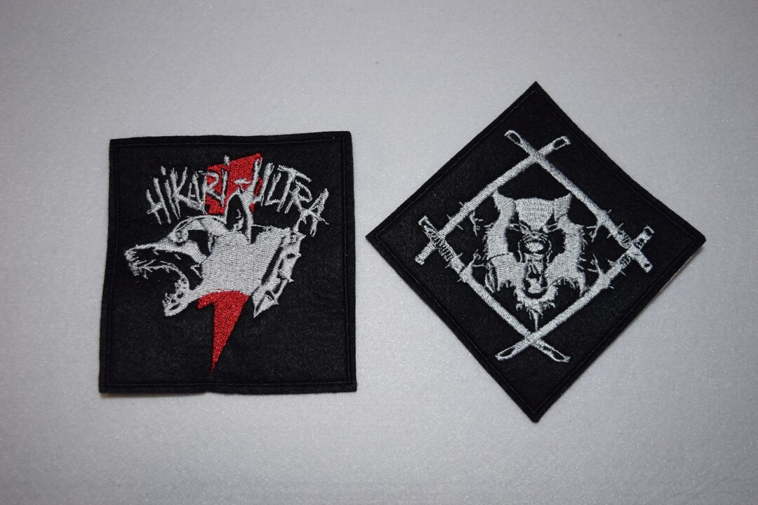 Zillakami Xavier Wulf Patch Embroidered Punk City Morgue Hikari Ultra ...