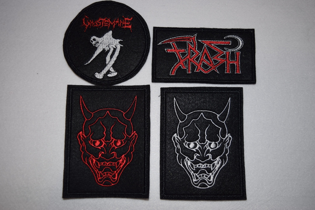 Rap Hip Hop Embroidered Patch Logo Symbol Trap Metal Hardcore Punk ...
