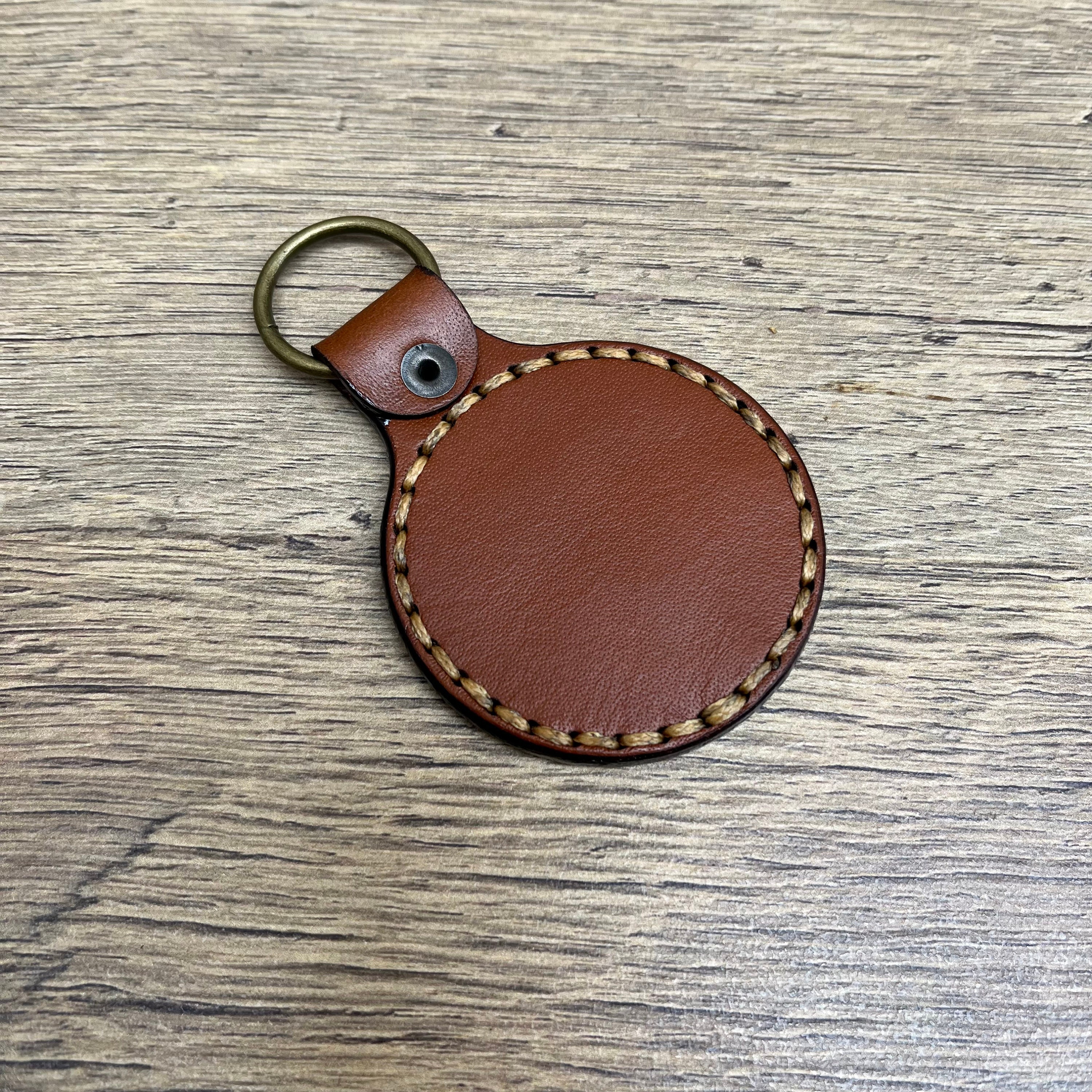 G59 Scull Keychains Are Handmade From Vegetable Tanned Genuine Leather ...
