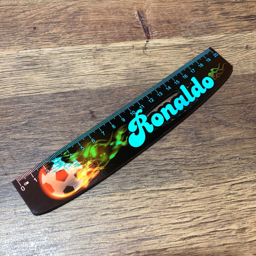 Football Full Color Name Rulers. Custom Rulers - Etsy