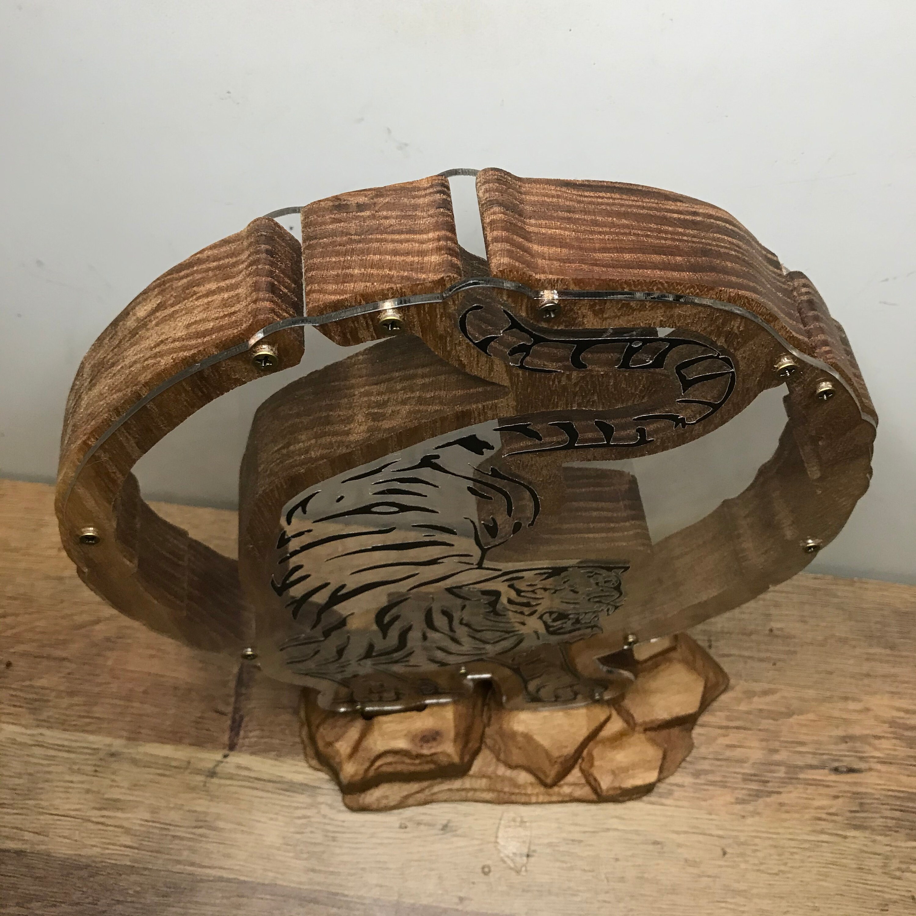 Wooden Coin Bank Tiger Coin Bank Custom Piggy Bank. Elm Wood - Etsy