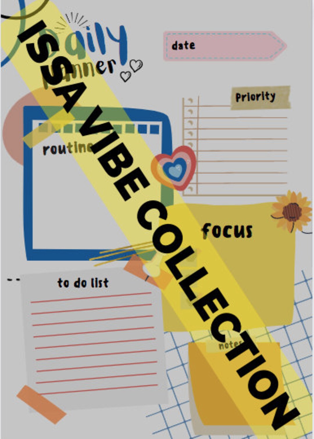 Daily Planner Worksheet - Etsy