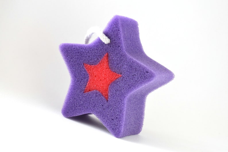 Star Bath Sponges - Etsy