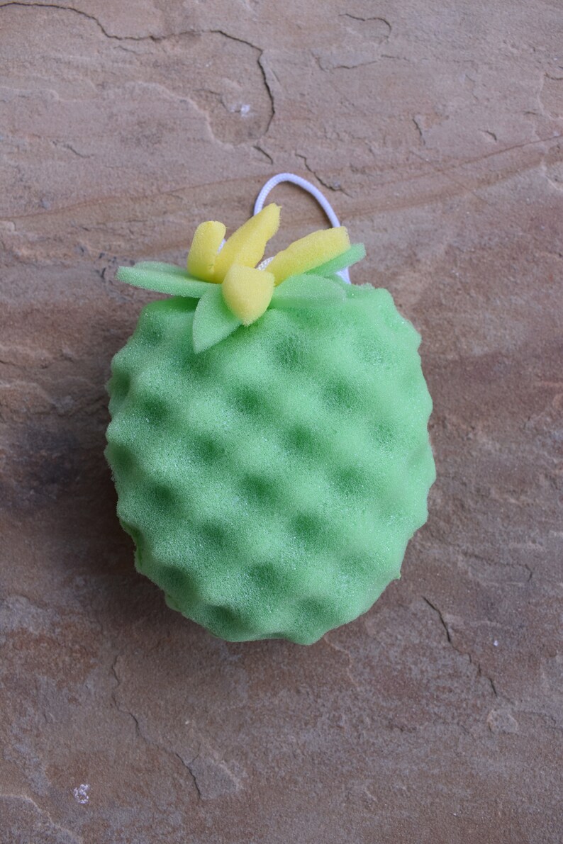 Pineapple Bath Sponges - Etsy