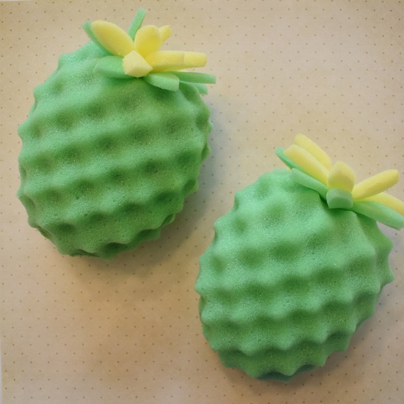 Pineapple Bath Sponges - Etsy