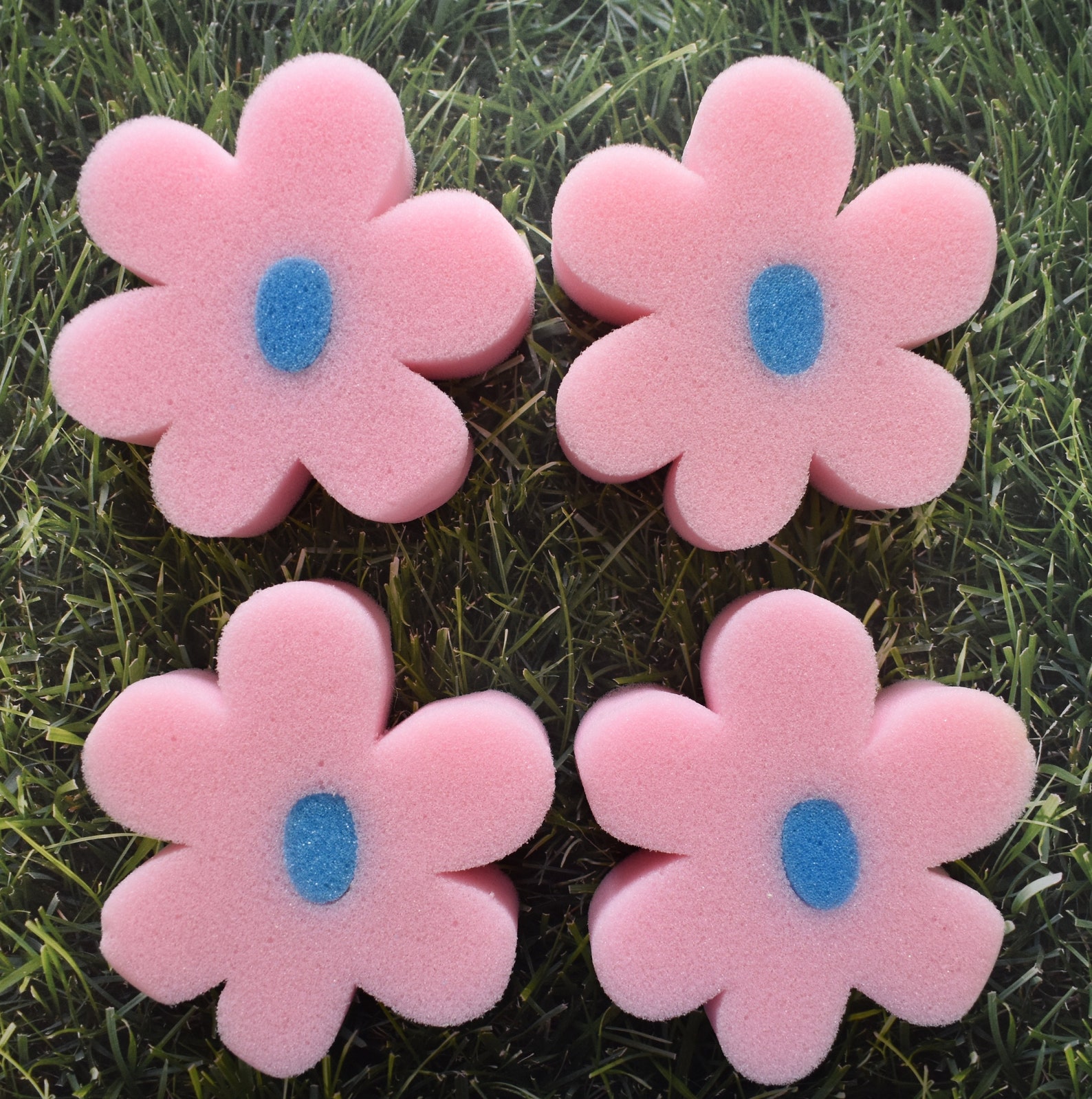 Flower Bath Sponges - Etsy