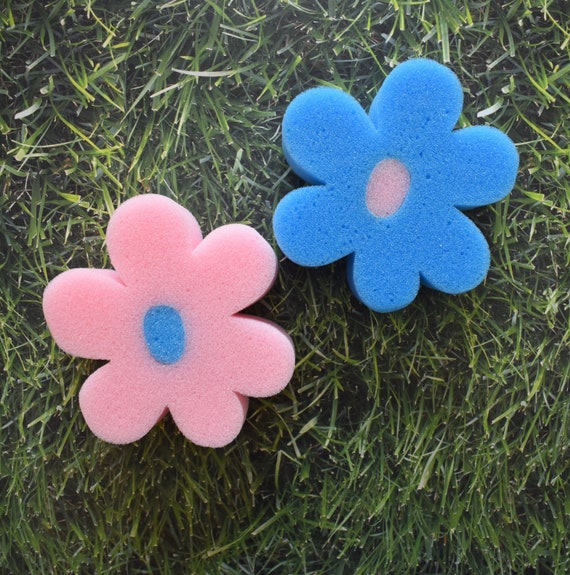 Flower Bath Sponges - Etsy