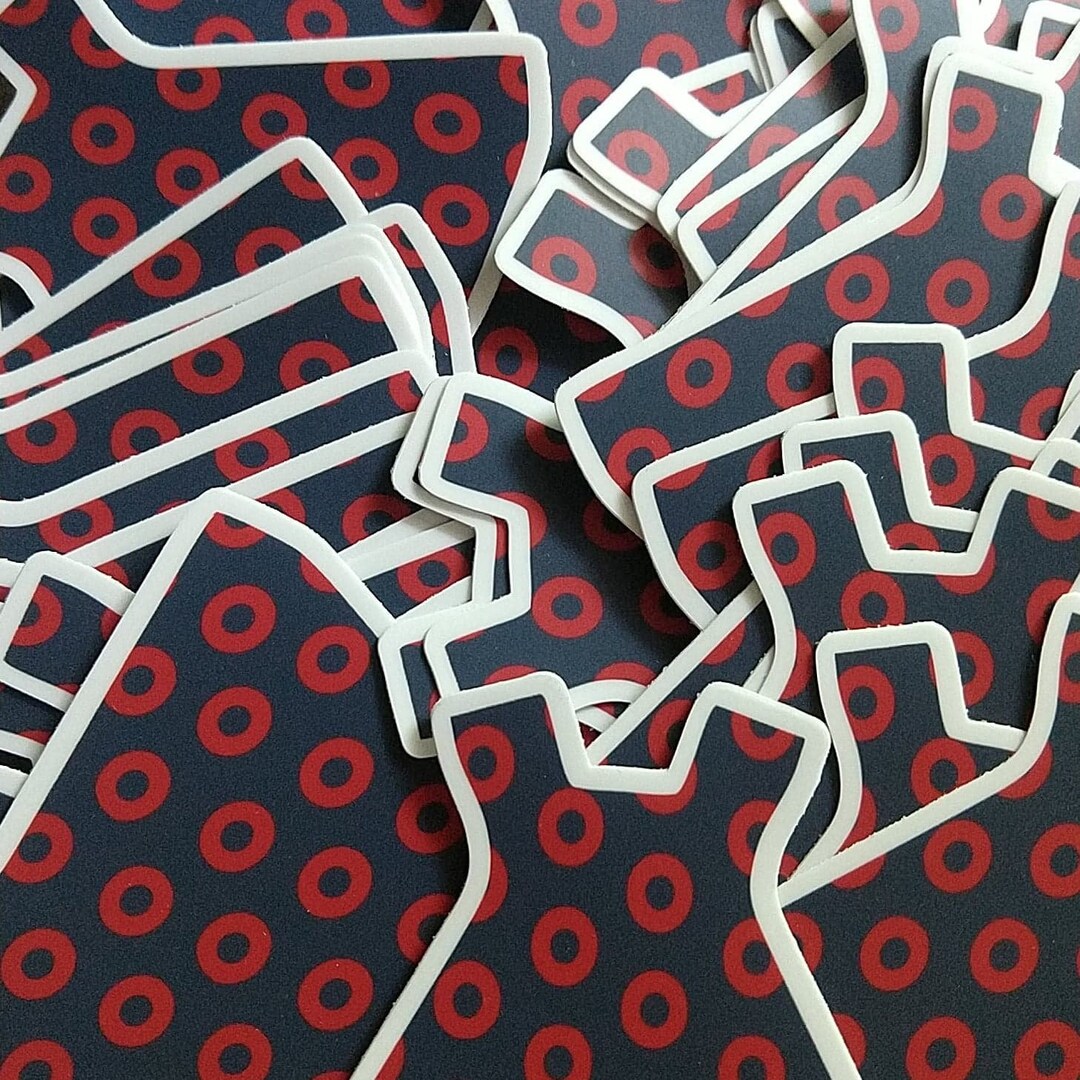 Phish Fishman Donut Dress Mumu Sticker - Etsy