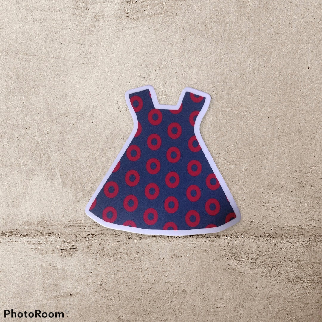 Phish Fishman Donut Dress Mumu Sticker - Etsy