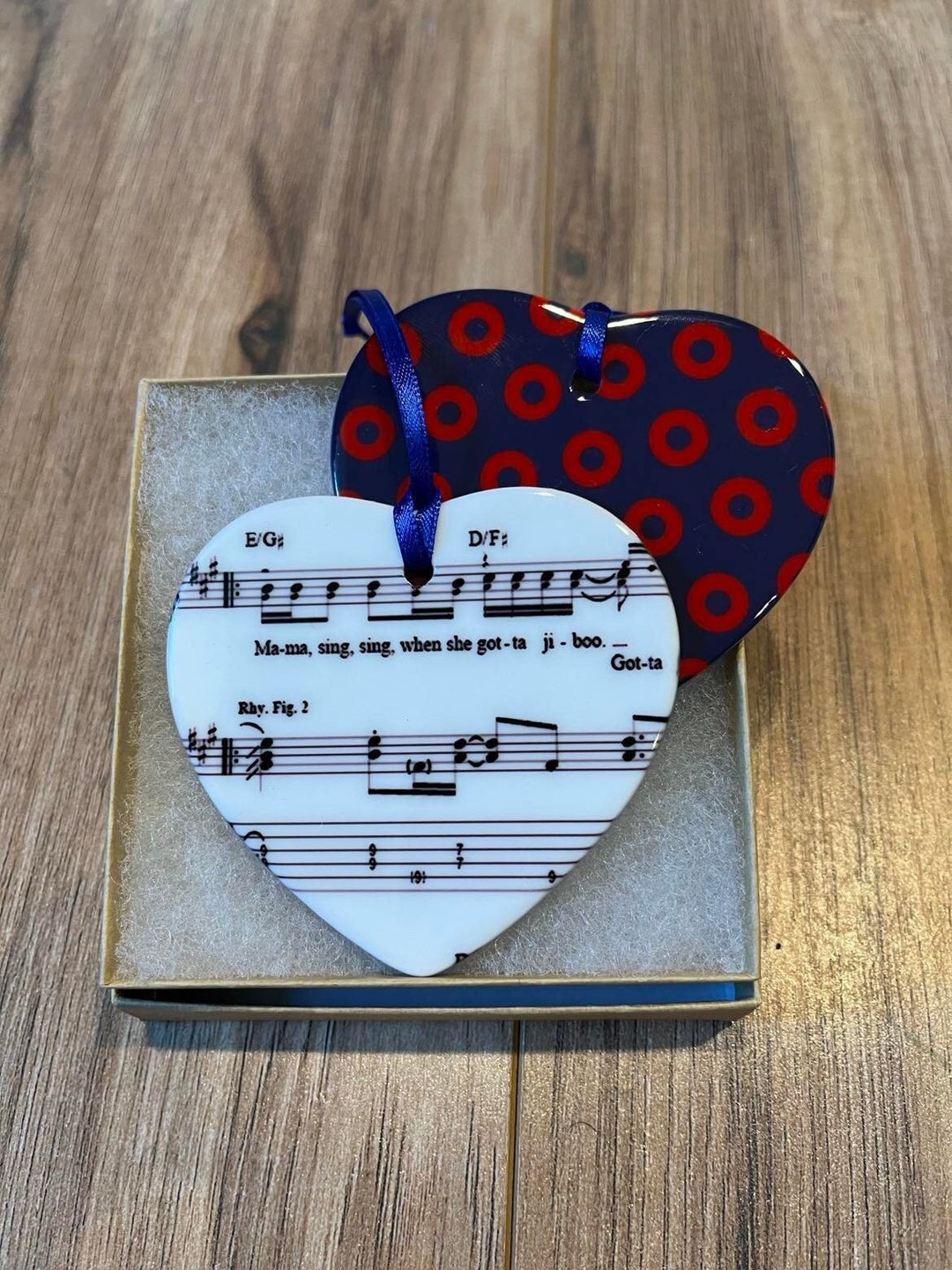 Phish Inspired "gotta Jibboo", Fishman Donut, Heart Shaped, Double ...