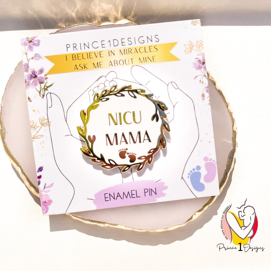 Nicu Mom Gift,breastfeed Baby Pin,preemie Mom Gift,pins for Backpacks ...