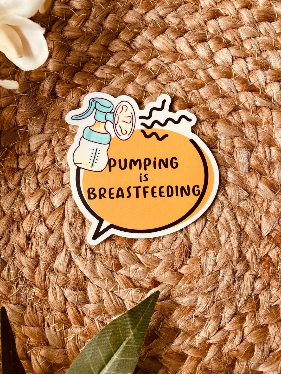 Pumping is Breastfeeding Sticker,nursing Mom Sticker,waterproof Breastmilk Sticker, Milk Maker ...