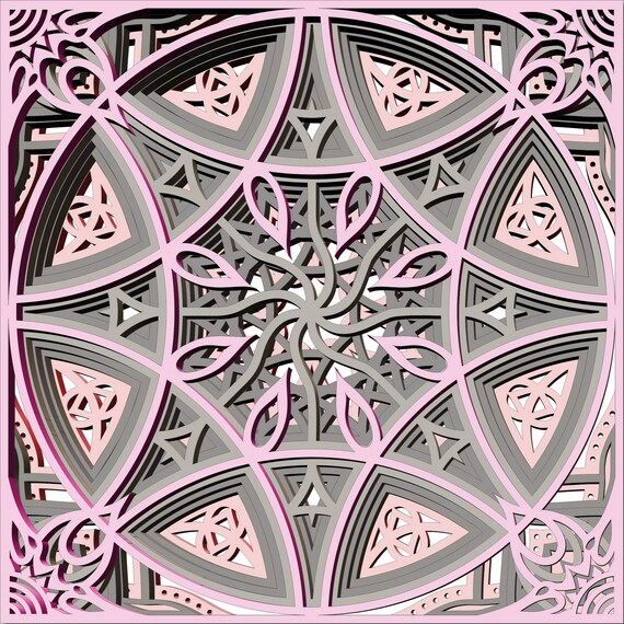 3D Multi-layered for CNC Laser Cut | Etsy