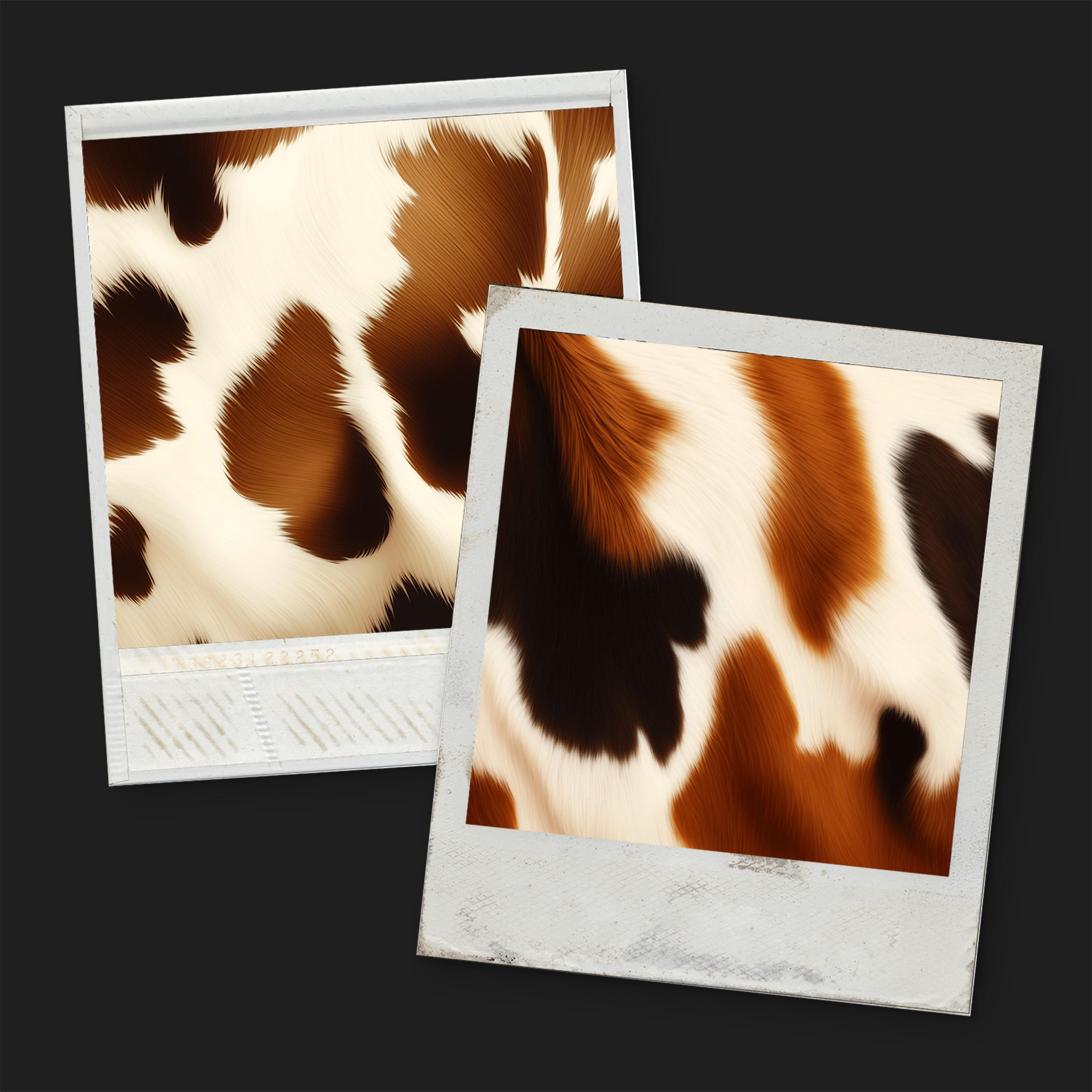 Cow Digital Paper Cowhide Background Fur Paper Pack for - Etsy