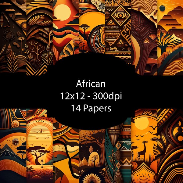 African Paper - Etsy