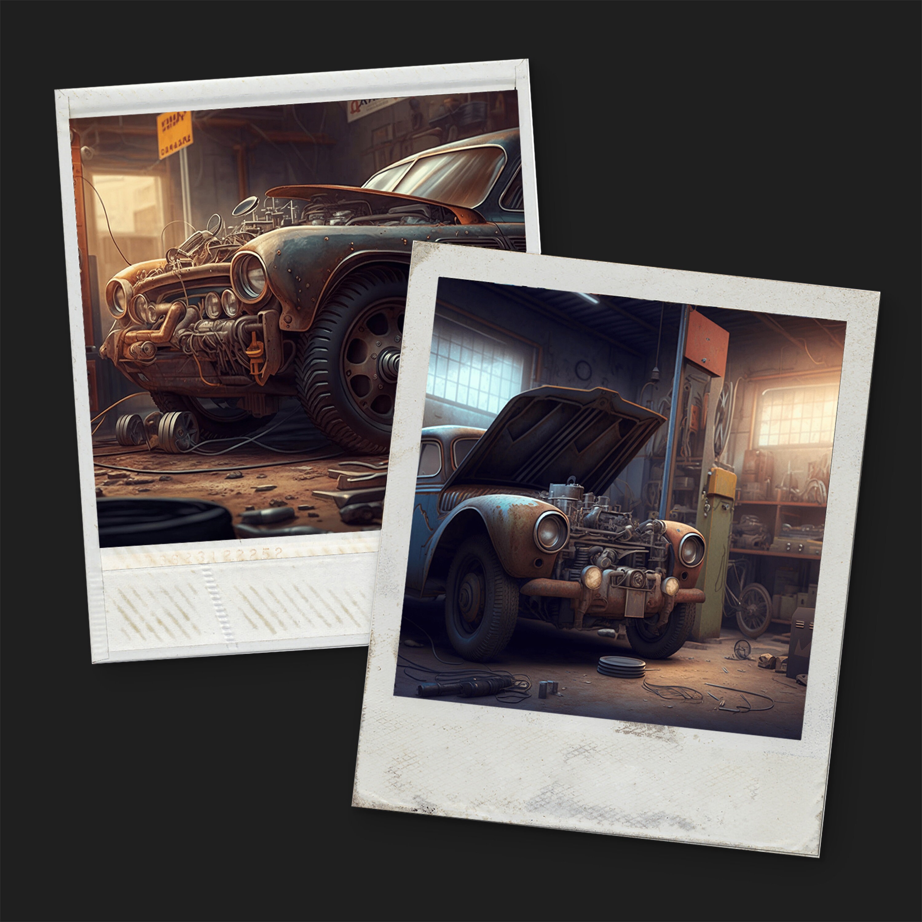 Mechanical Digital Paper Car Background Man Paper Pack for - Etsy