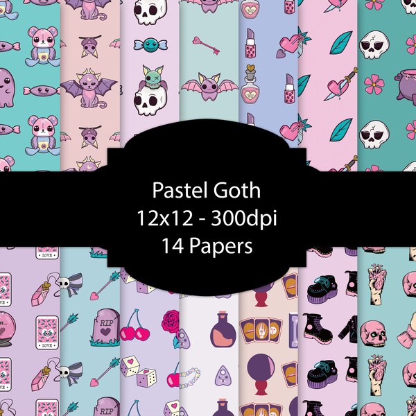 Pastel Goth Prints - Etsy