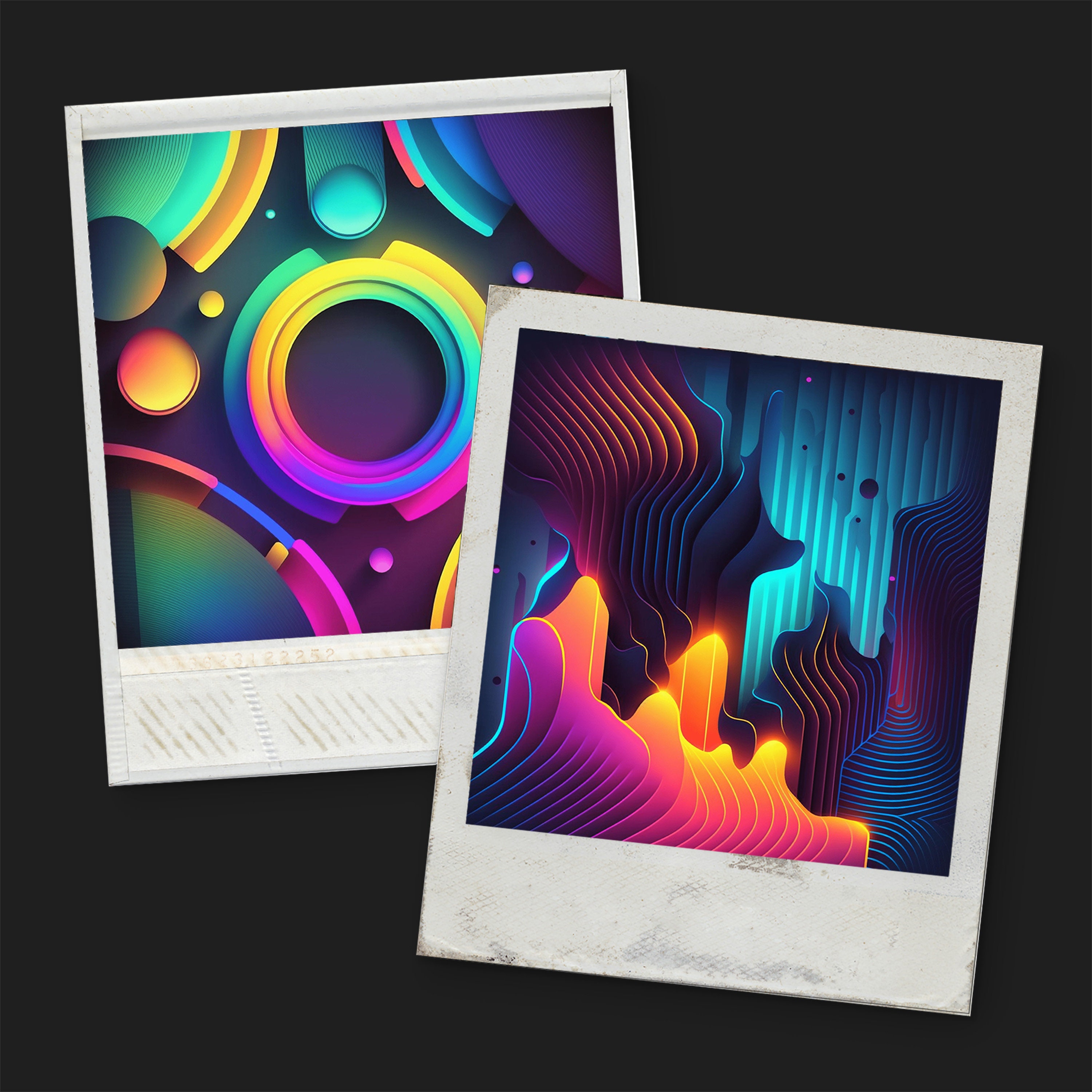 Glow Digital Paper Neon Background Cyberpunk Paper Pack for - Etsy