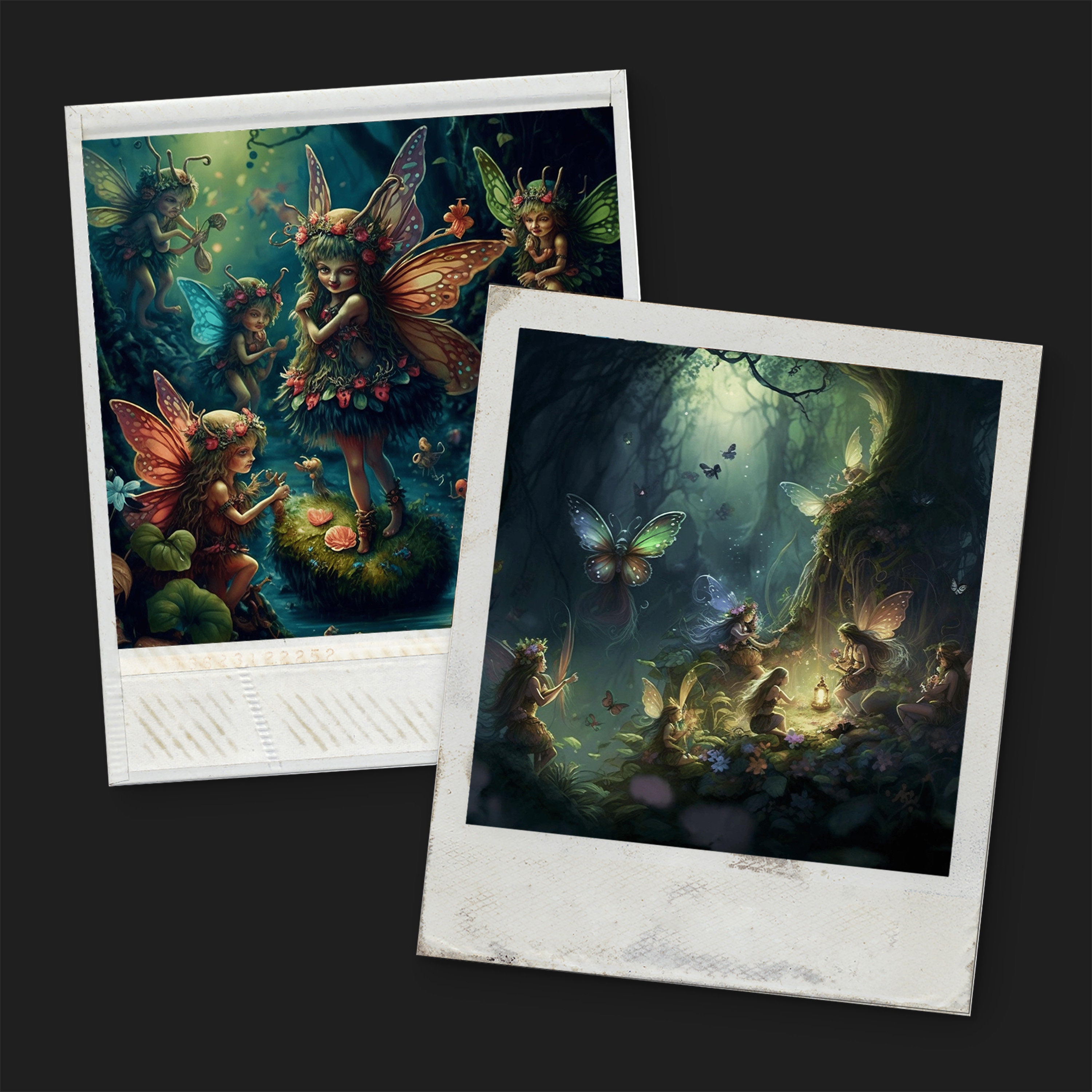 Fairy Digital Paper Fantasy Background Magical Paper Pack - Etsy